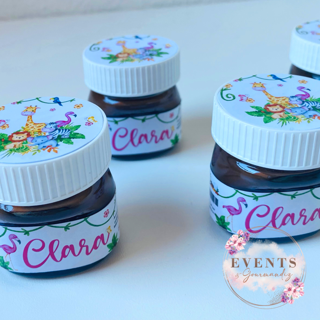 Mini pot de Nutella | Events & Gourmandiz